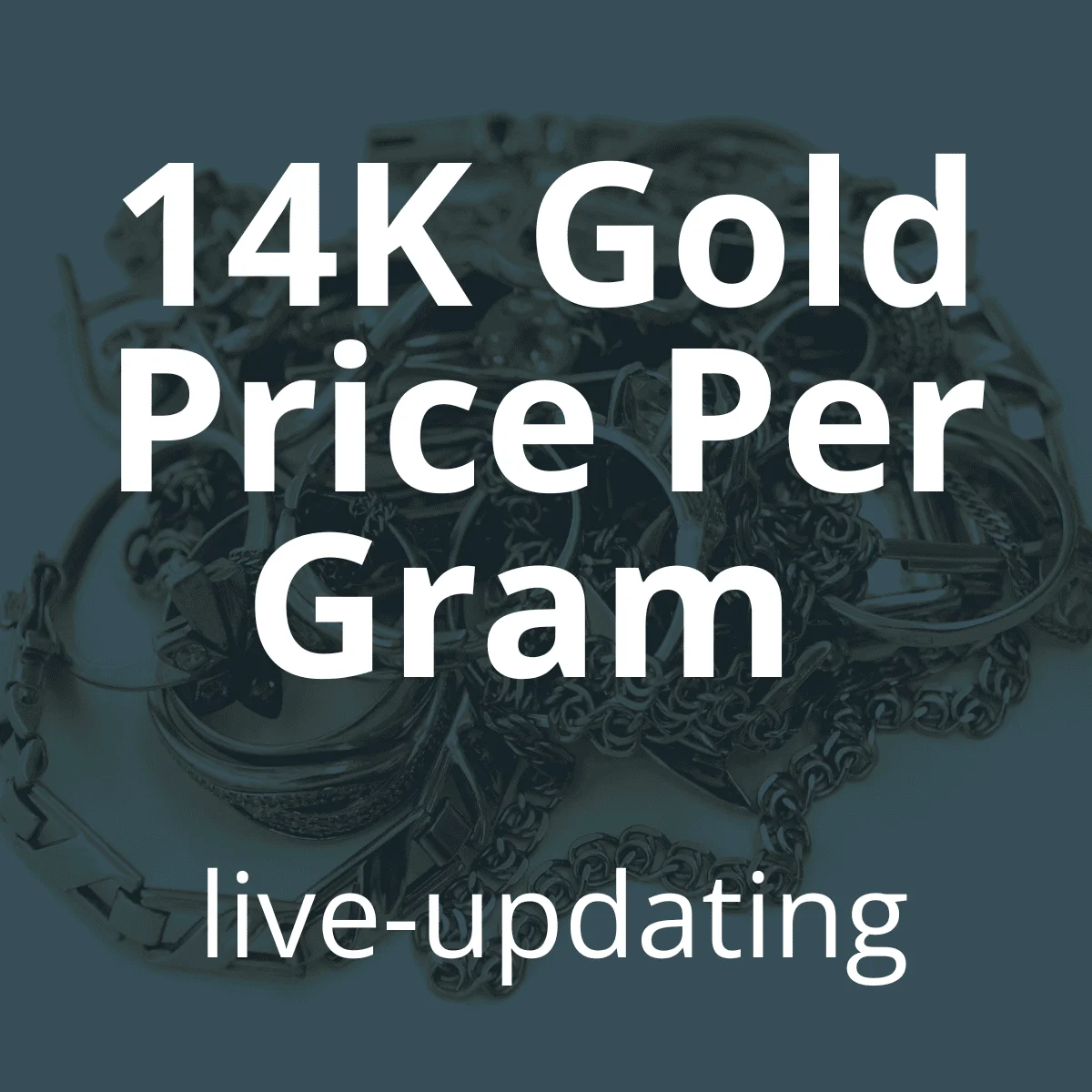 14K Gold Price per Gram - Live Updated Prices